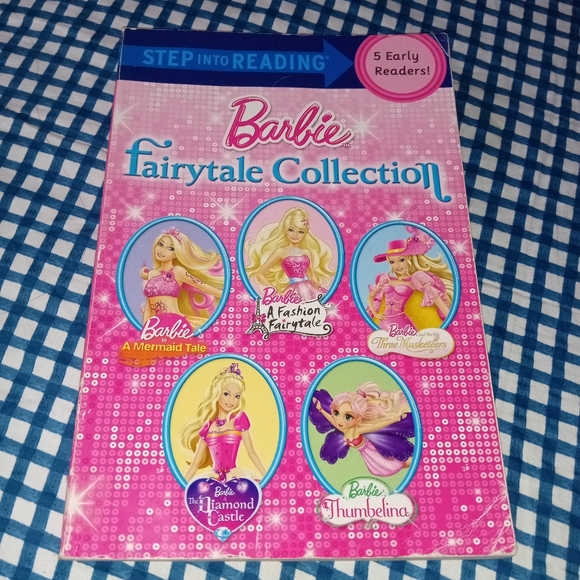 Barbie | Party Supplies | Barbie Fairytale Collection Book Set Pink ...